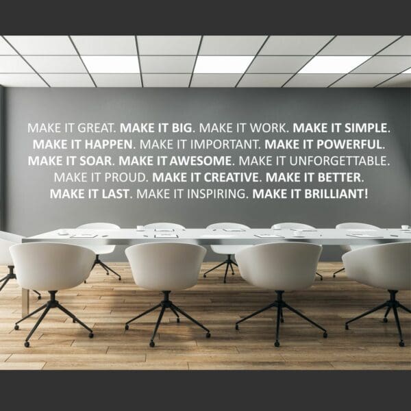 Make It Great, Make It Big, Make It Work... | Words Anywhere